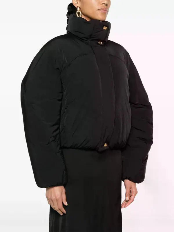 Jacquemus La Doudoune Courte Caraco Puffer Jacket - Black