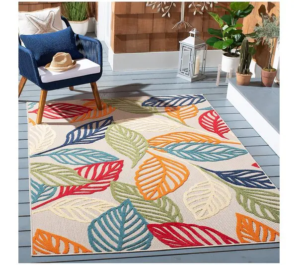 SAFAVIEH Cabana 399 Series 5'3' X 7'7' Rug - One-color