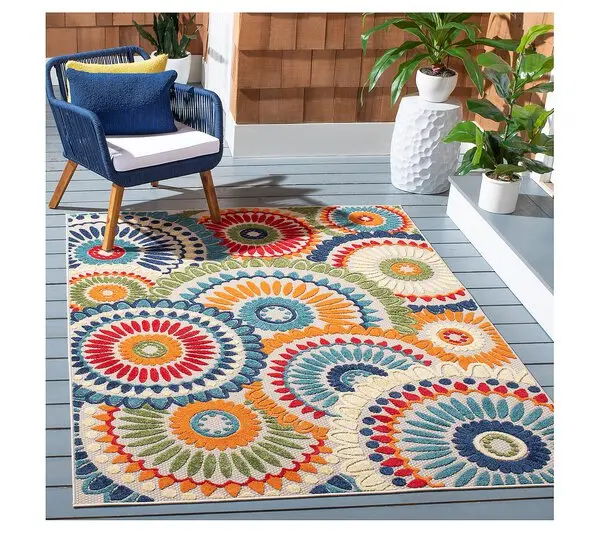 SAFAVIEH Cabana 382 Series 9' X 12'rug - One-color