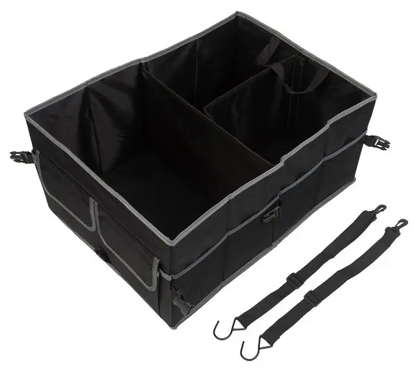 STALWART Car Organizer Collapsible Car Storage Ox - One-color