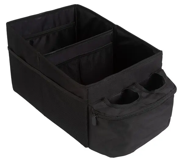 STALWART Backseat Car Organizer Collapsible Sto Rage Box - One-color
