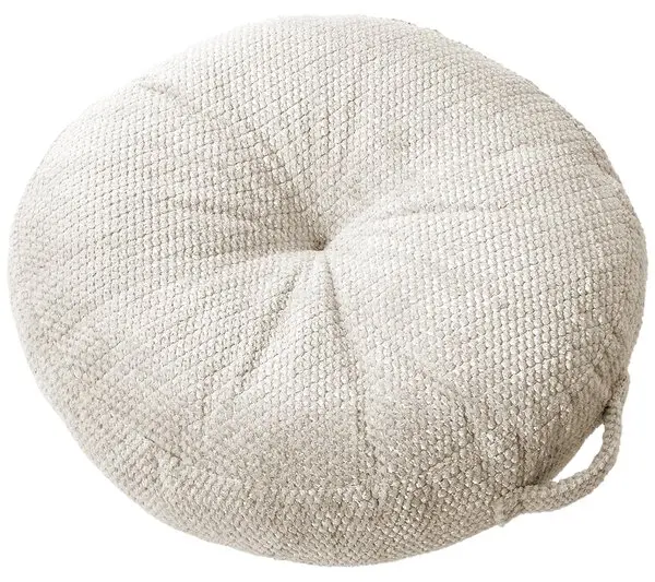 SORRA HOME Comfy Indoor Circular Floor Pillow S Ingle - One-color