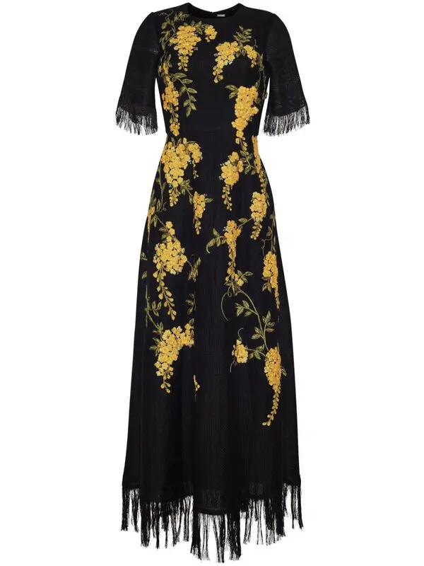 adam lippes black dress hailee dress