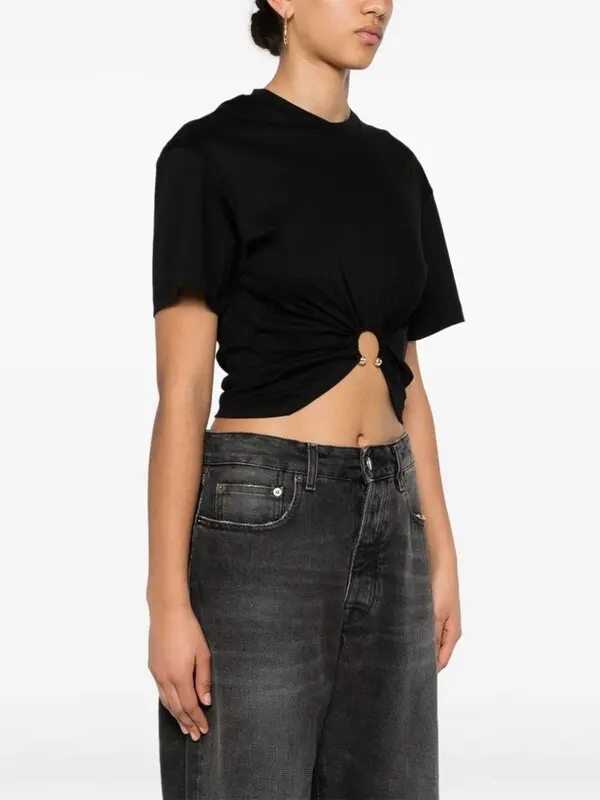 Rabanne Ring-embellished T-shirt