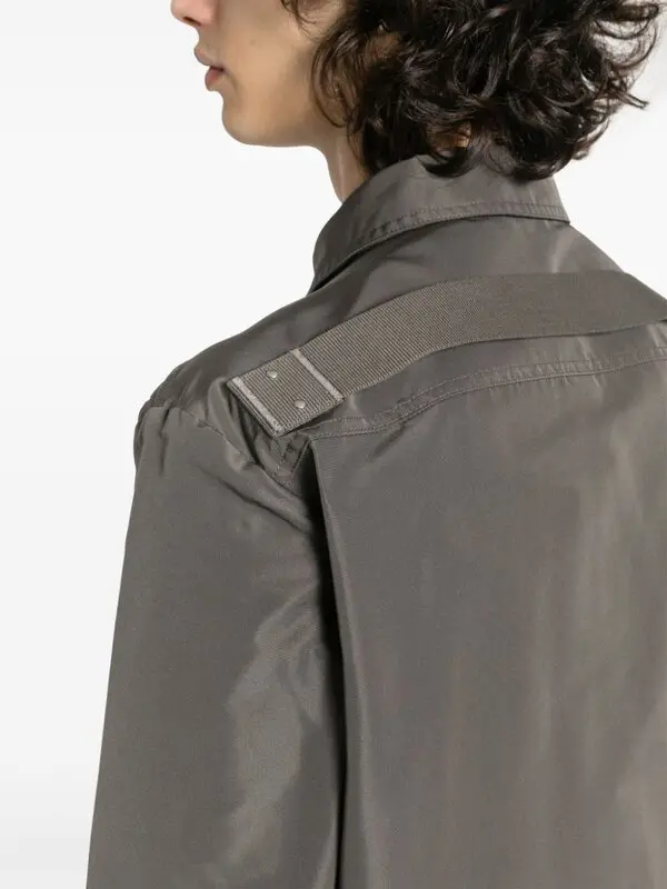 Rick Owens Fogpocket Shirt Jacket - Grey