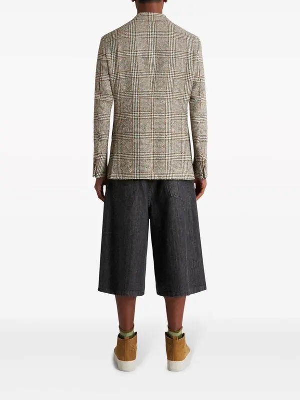 Etro Checked Houndstooth Blazer