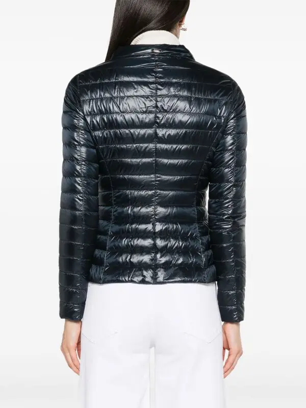 Herno Elena Quilted Puffer Jacket - Blue