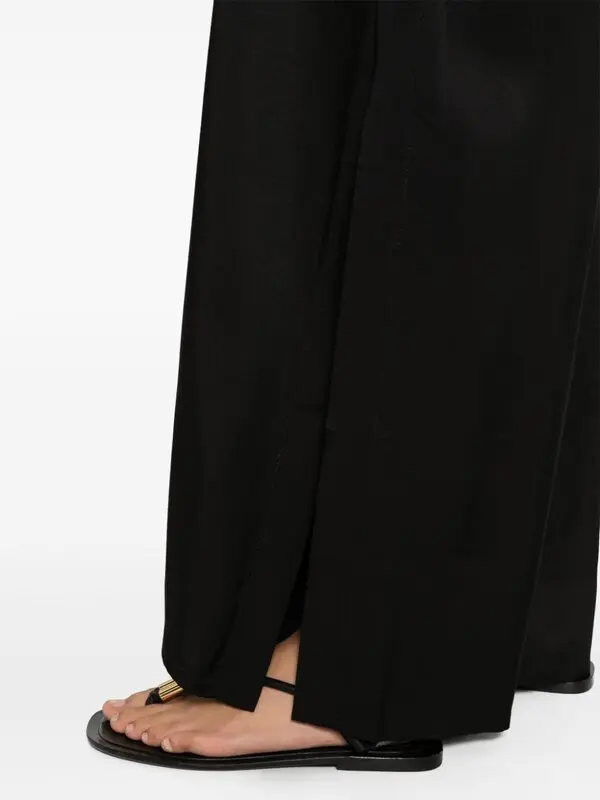 Federica Tosi Twill Wide Leg Trousers