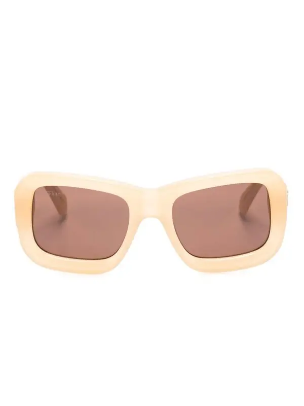 Off-White Verona Square-frame Sunglasses - Neutrals