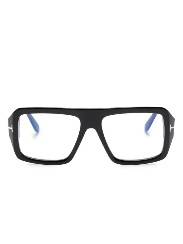 TOM FORD Square-frame Acetate Glasses - Black