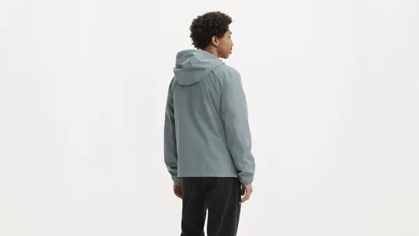 LEVI'S Hooded Rain Windbreaker Jacket