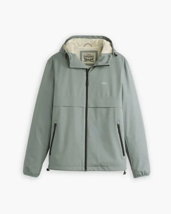 LEVI'S Hooded Rain Windbreaker Jacket