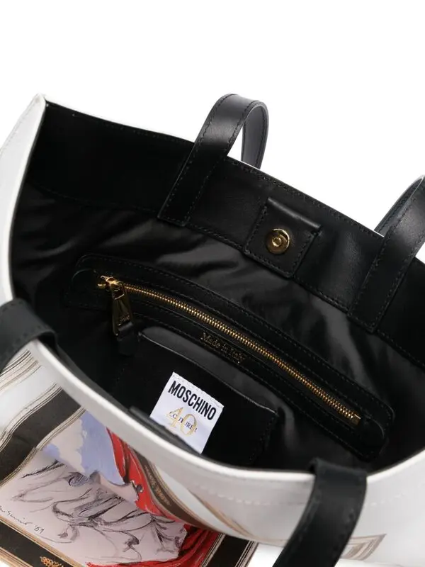 Moschino Still Life Heart-print Shoulder Bag