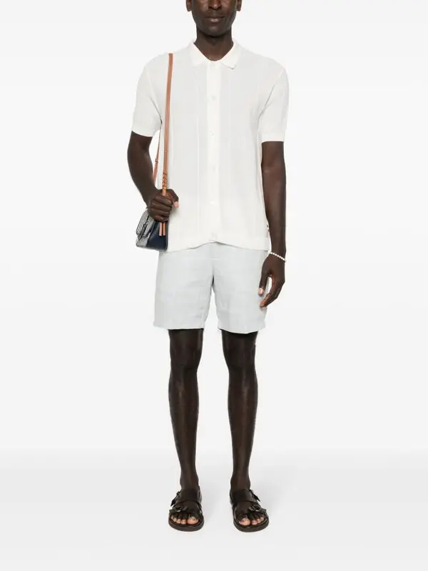 Orlebar Brown Tiernan Knitted Shirt - White