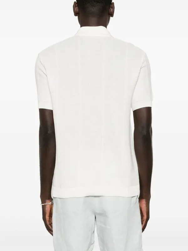 Orlebar Brown Tiernan Knitted Shirt - White