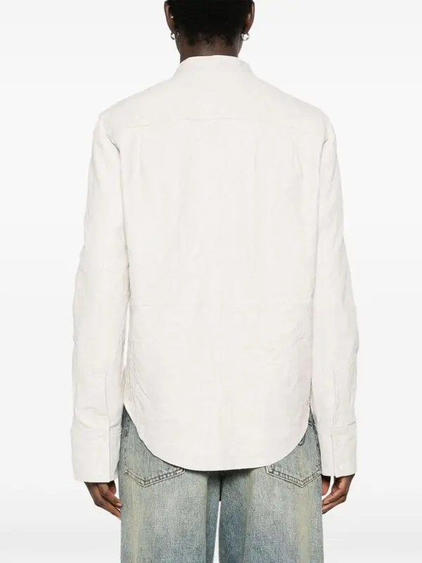 Zadig&Voltaire Crinkled Leather Overshirt