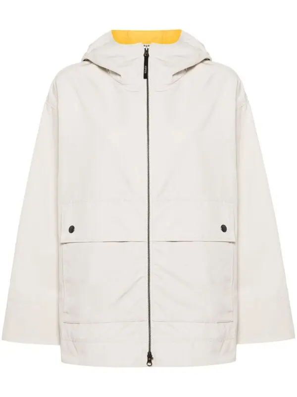 Aspesi Slub-texture Jacket - Neutrals