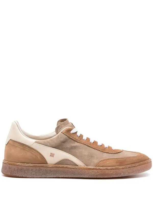 Moma Panelled Suede Sneakers - Neutrals