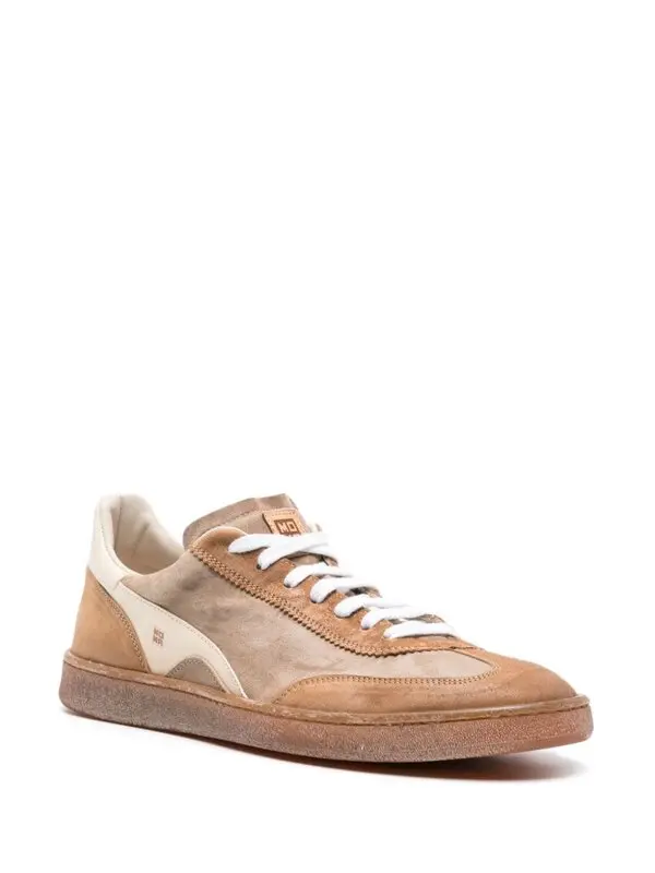 Moma Panelled Suede Sneakers - Neutrals