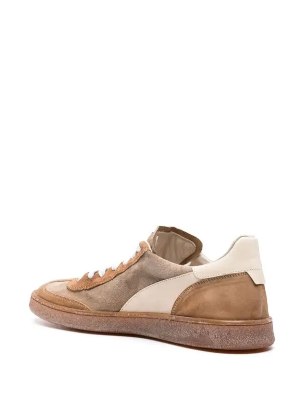 Moma Panelled Suede Sneakers - Neutrals