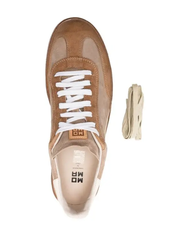 Moma Panelled Suede Sneakers - Neutrals