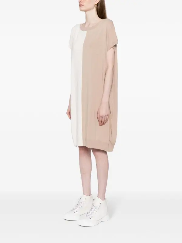 MAISON MARGIELA Two-tone Knit Dress