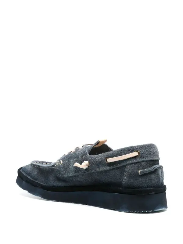Moma Suede Boat Shoes