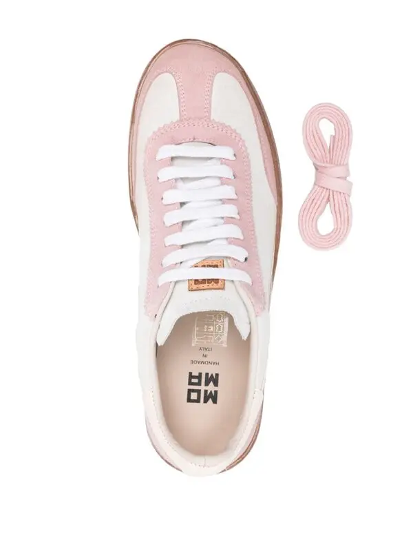 Moma Panelled Suede Sneakers