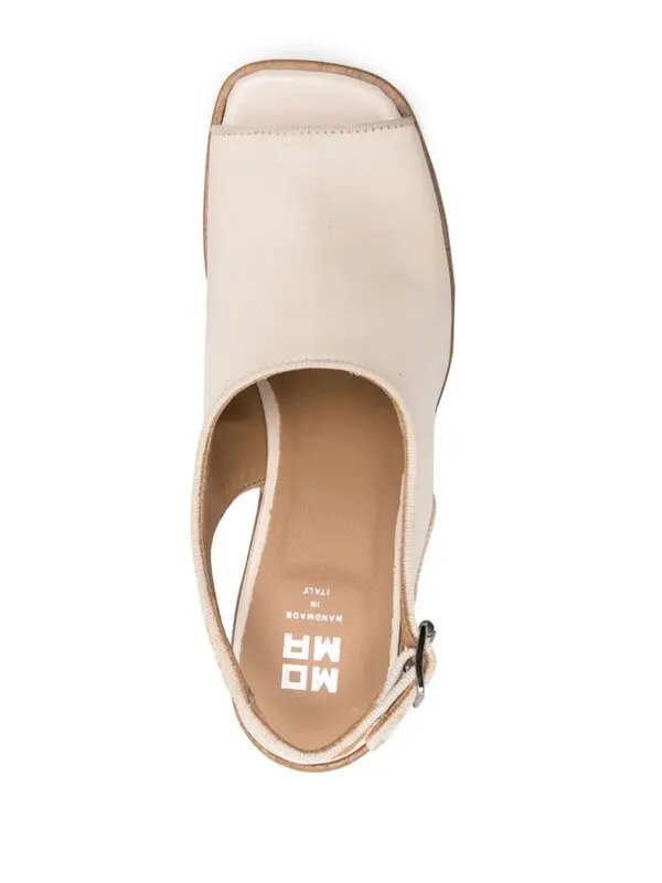 Moma Square-toe Slingback Sandals