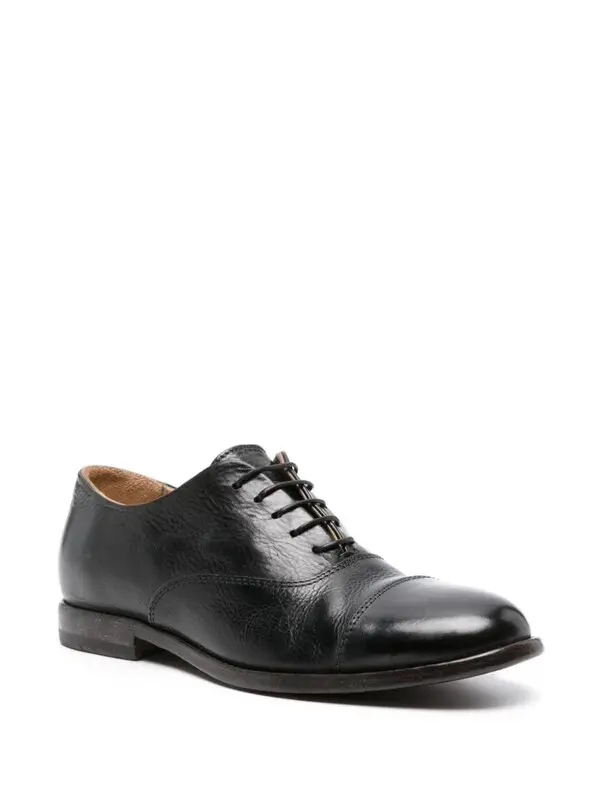 Moma Panelled Leather Oxford Shoes