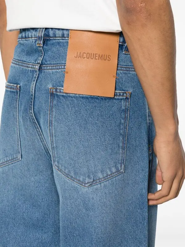 Jacquemus Le De Nîmes Wide-leg Jeans - Blue