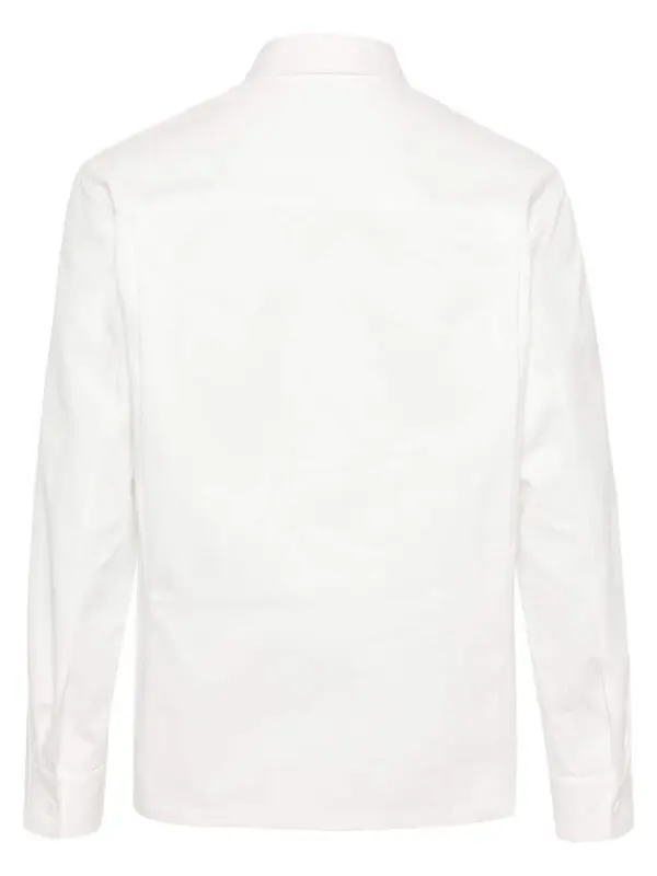 JIL SANDER Button-up Cotton Overshirt