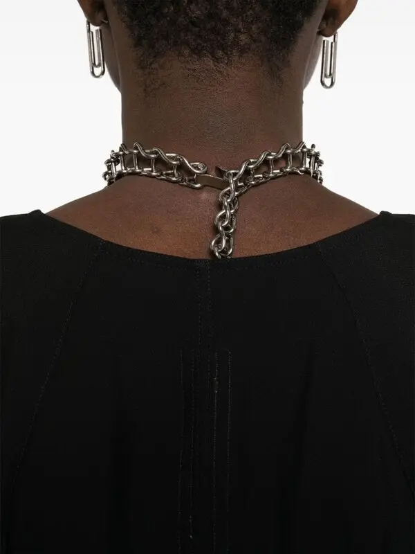 Rick Owens V-neck Blouse - Black