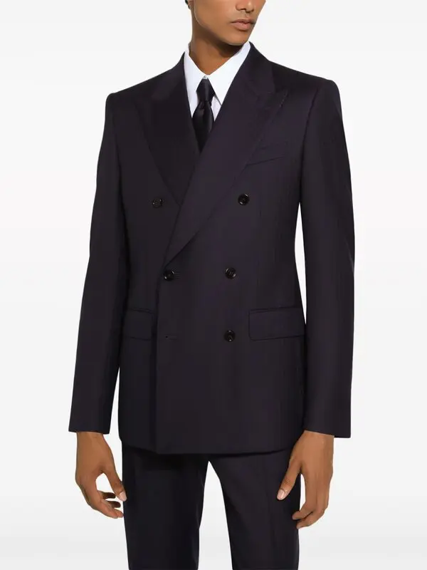 Dolce & Gabbana Double-breasted Wool Blazer