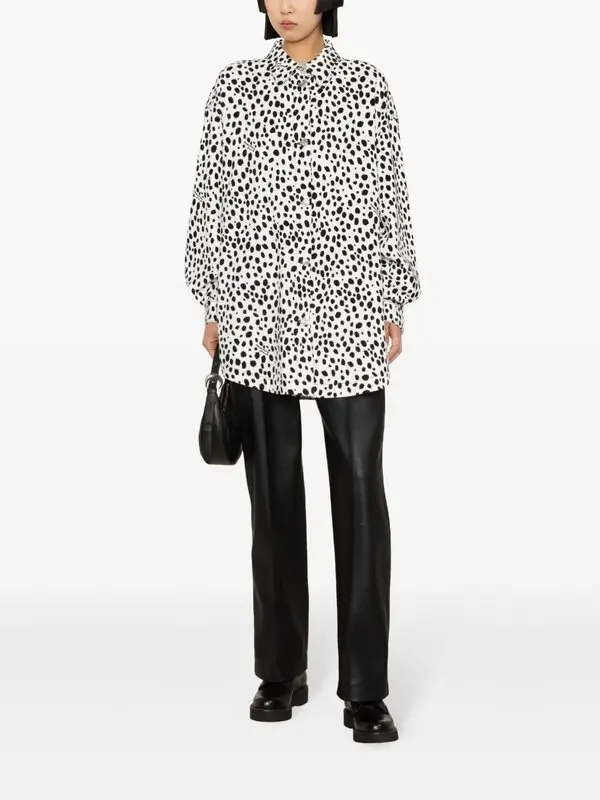 Moschino Dalmatian-print Shirt Jacket