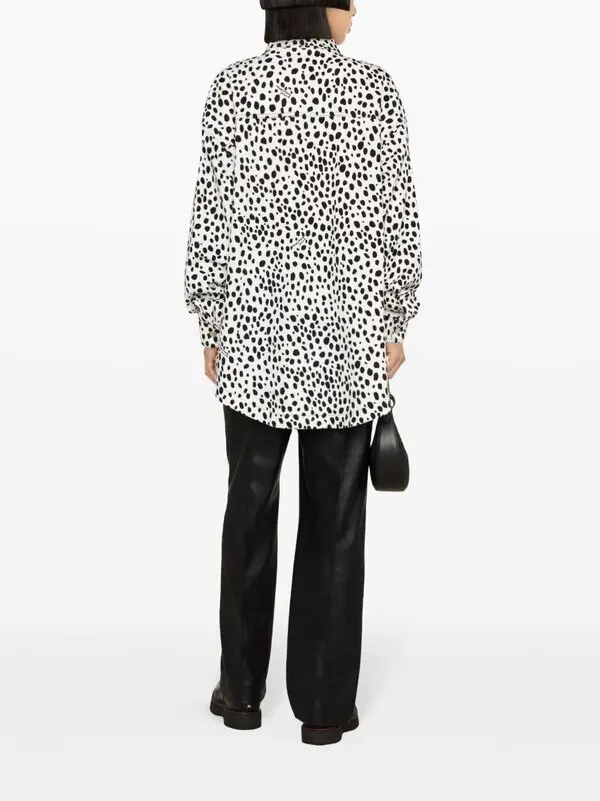 Moschino Dalmatian-print Shirt Jacket