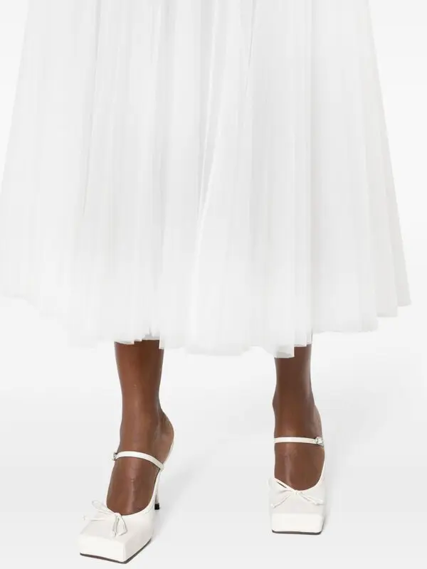 FORTE_FORTE Sheer Tulle Maxi Skirt