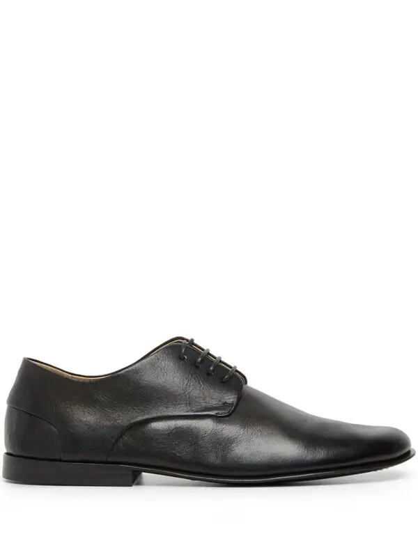 MarsèLl Leather Derby Shoes In Black - 65% Off | Editorialist display picture 1