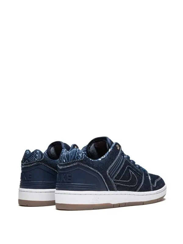 Nike Air Force Ii Low Qs Sneakers - Blue | Editorialist