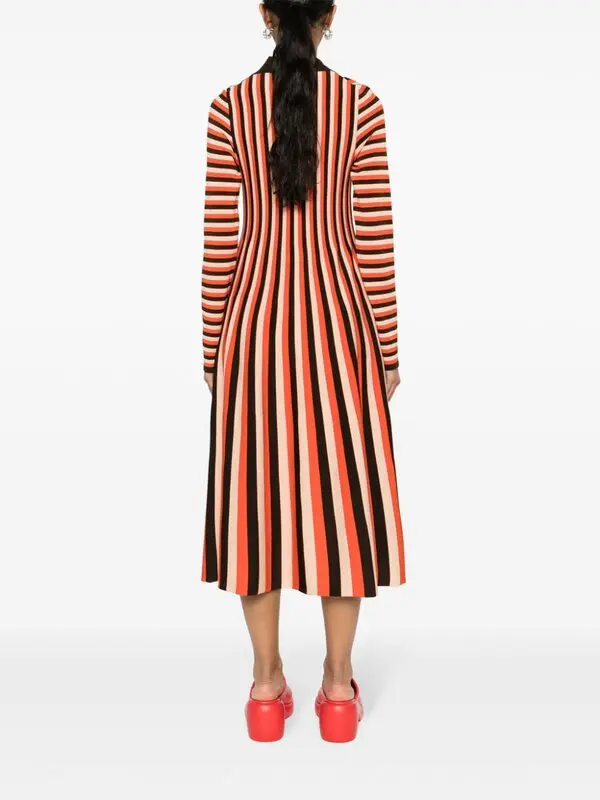 La DoubleJ Plaza Knitted Midi Dress