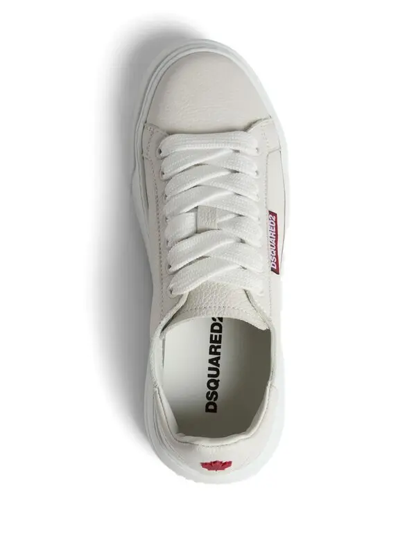 Dsquared2 Logo-embossed Sneakers - White