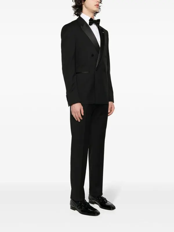 Tagliatore Double-breasted Virgin-wool Suit