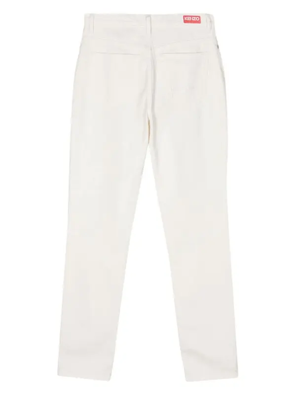 Kenzo Mid-rise Tapered-leg Jeans
