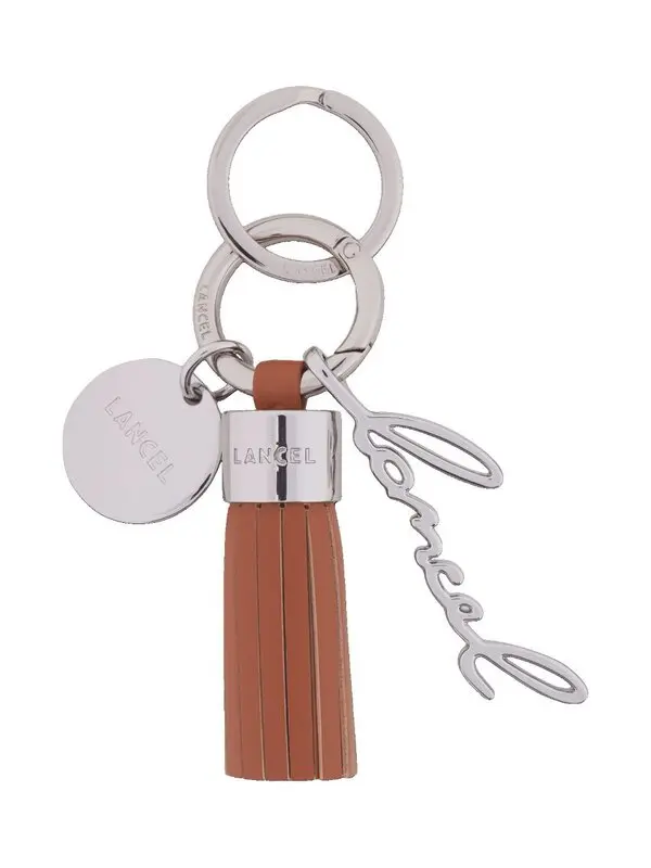 LANCEL Premier Flirt Keyring - Brown