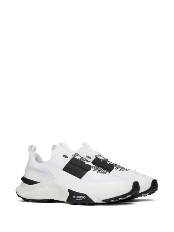 Valentino Garavani True Act Panelled Sneakers - White