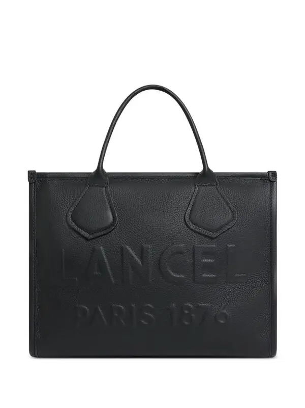 LANCEL Jour De Leather Tote Bag - Black