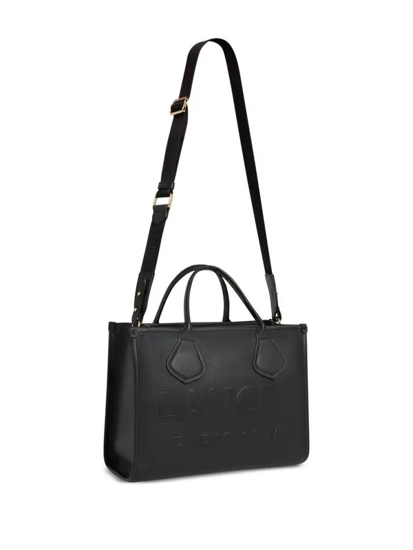 LANCEL Jour De Leather Tote Bag - Black