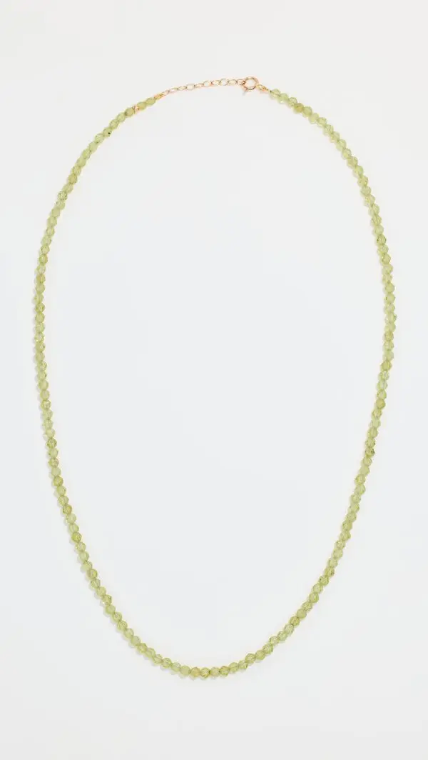 Jia Jia August Beaded Necklace - Peridot