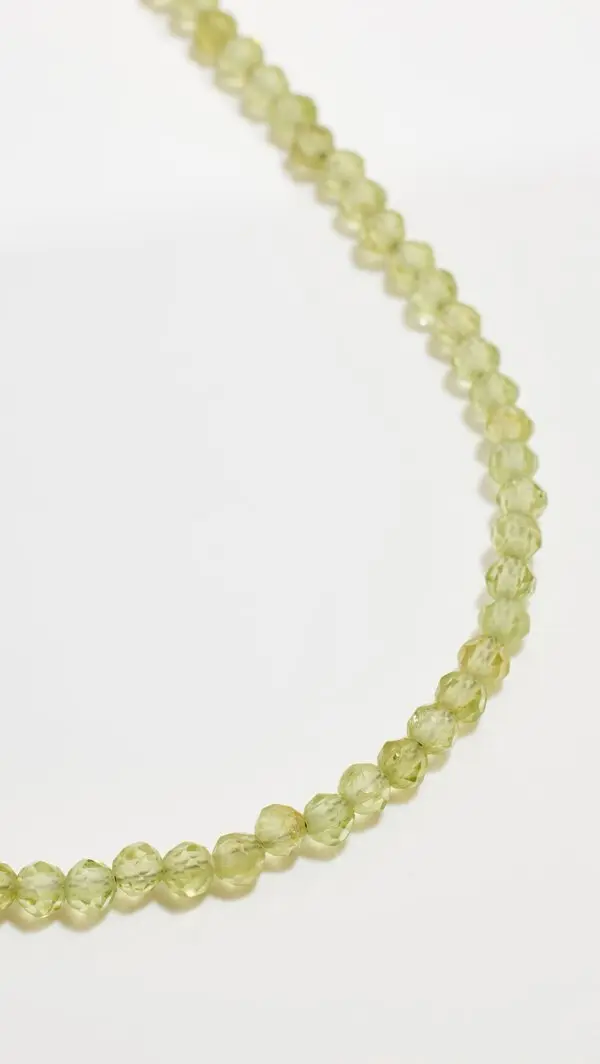 Jia Jia August Beaded Necklace - Peridot