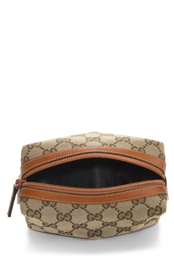 Gucci Original Gg Canvas Cosmetic Pouch